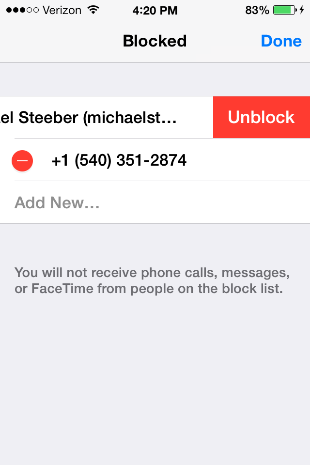 iOS 7 How-to: Blocking FaceTime calls, Phone calls, and iMessages - 9to5Mac