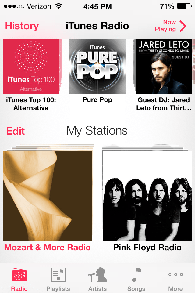 iOS 7 How-To: Use Apple's new (and free) iTunes Radio streaming music ...