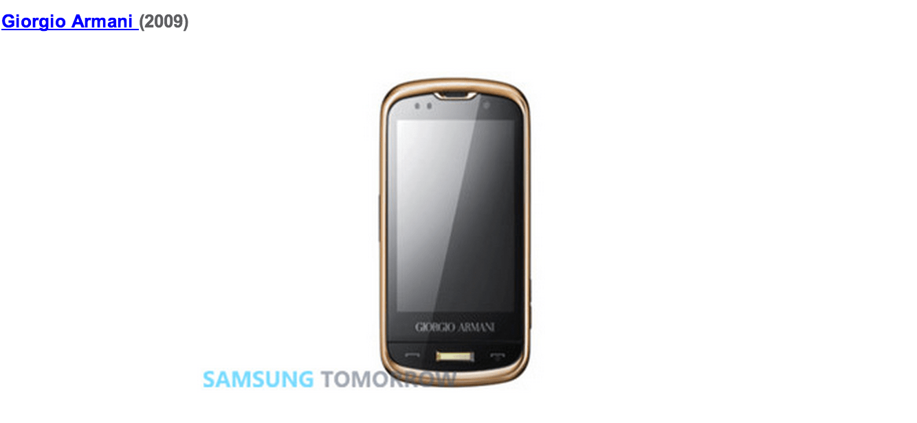 Samsung: We've been making gold phones longer than Apple has been ...