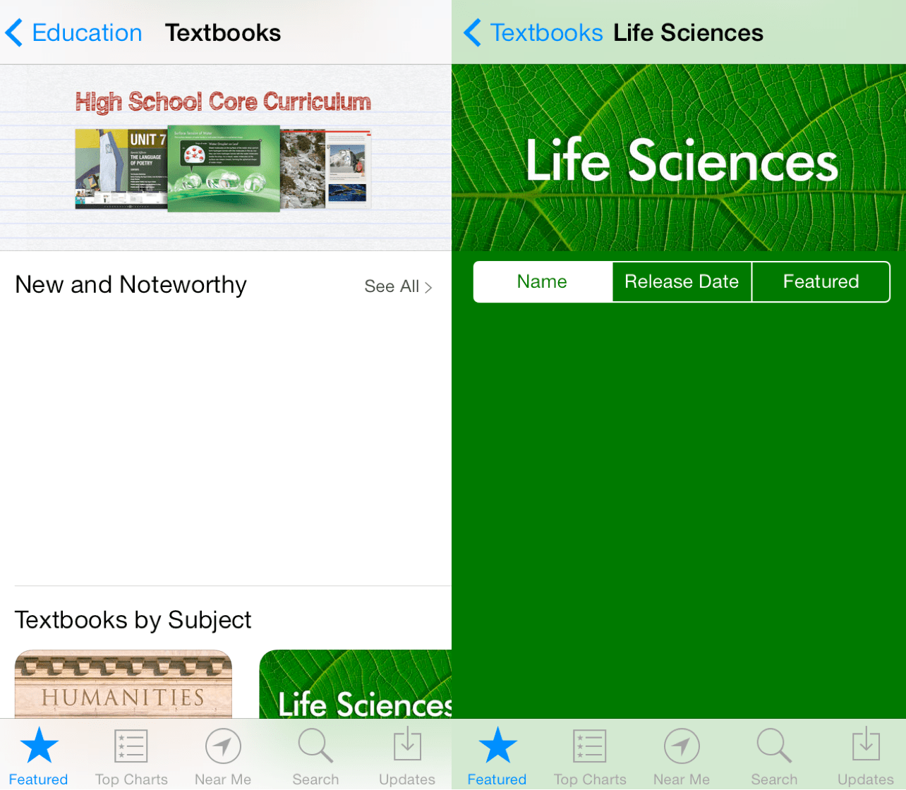 iBooks Textbooks category leaks out on iOS 7 iPhone App Store - 9to5Mac