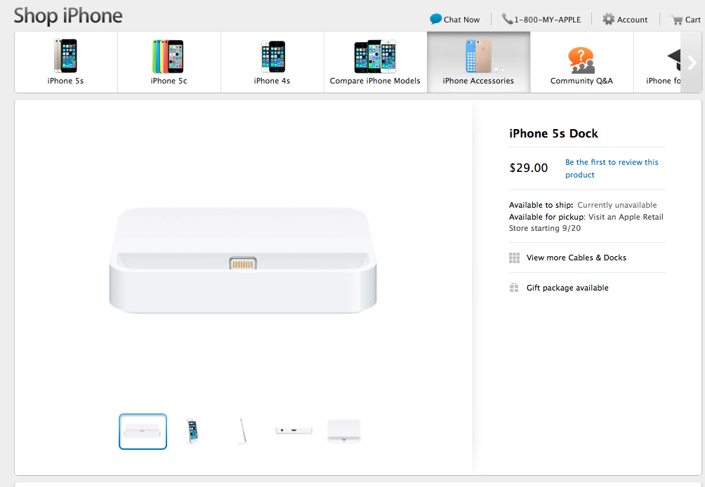 Apple gets back in the iPhone dock game with 5c and 5s docks - 9to5Mac