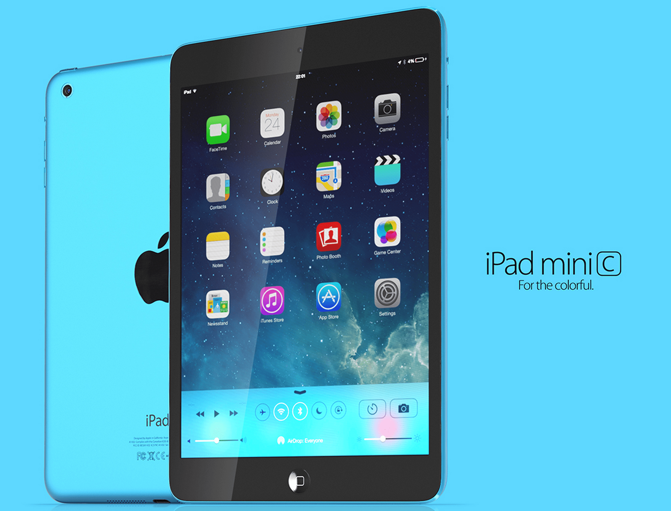 Concept imagines iPad mini 2 in blue and gold [Gallery] - 9to5Mac