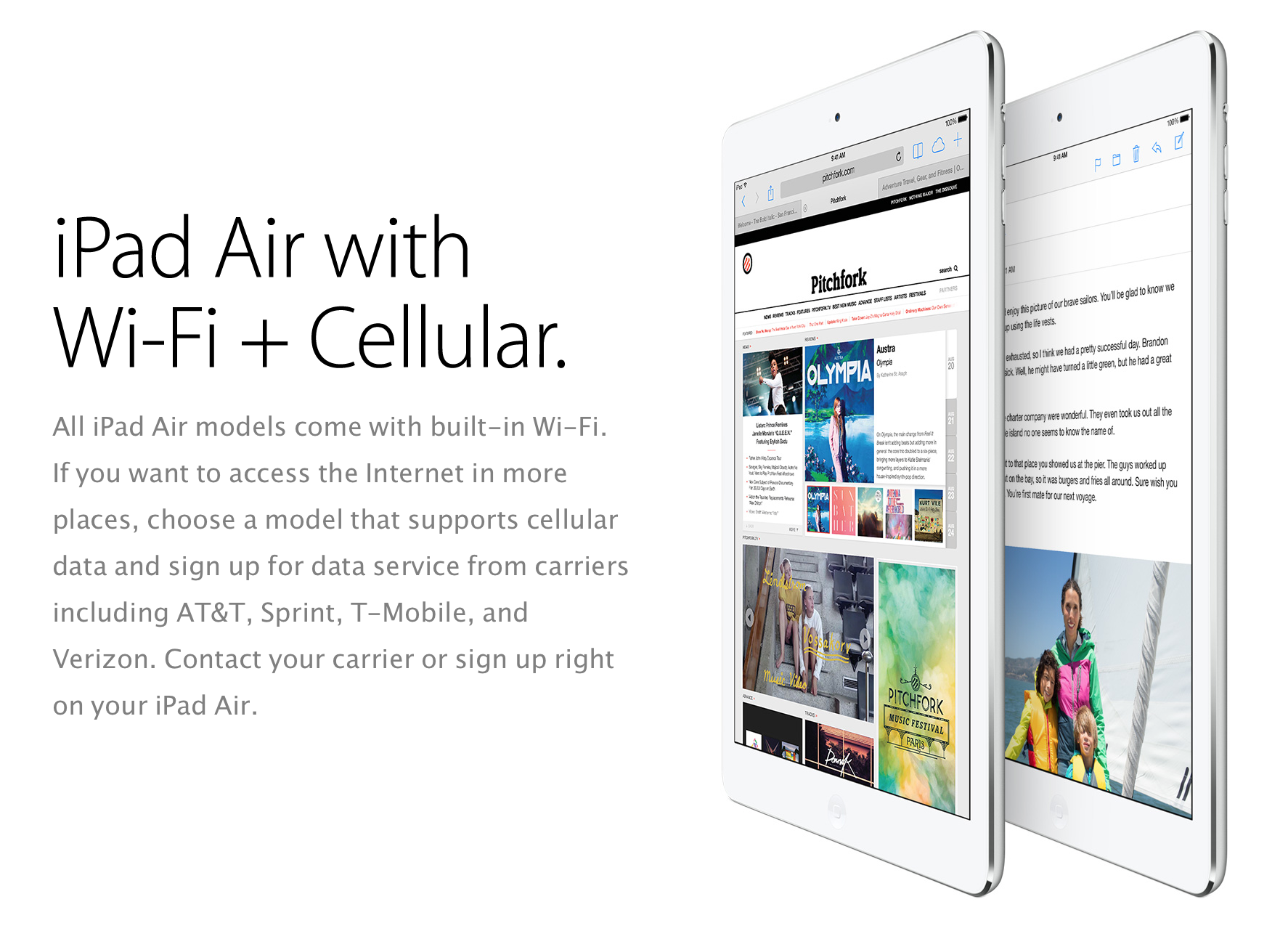 Regional U.S. carriers begin announcing iPad Air availability in ...