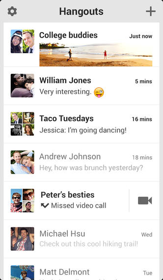 Google Hangouts for iOS adds outgoing and incoming voice calls through ...