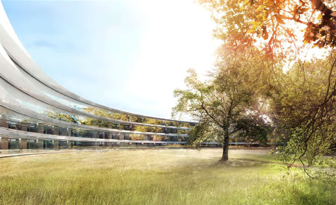 New renders of Apple's Spaceship HQ provide the most detailed view yet ...