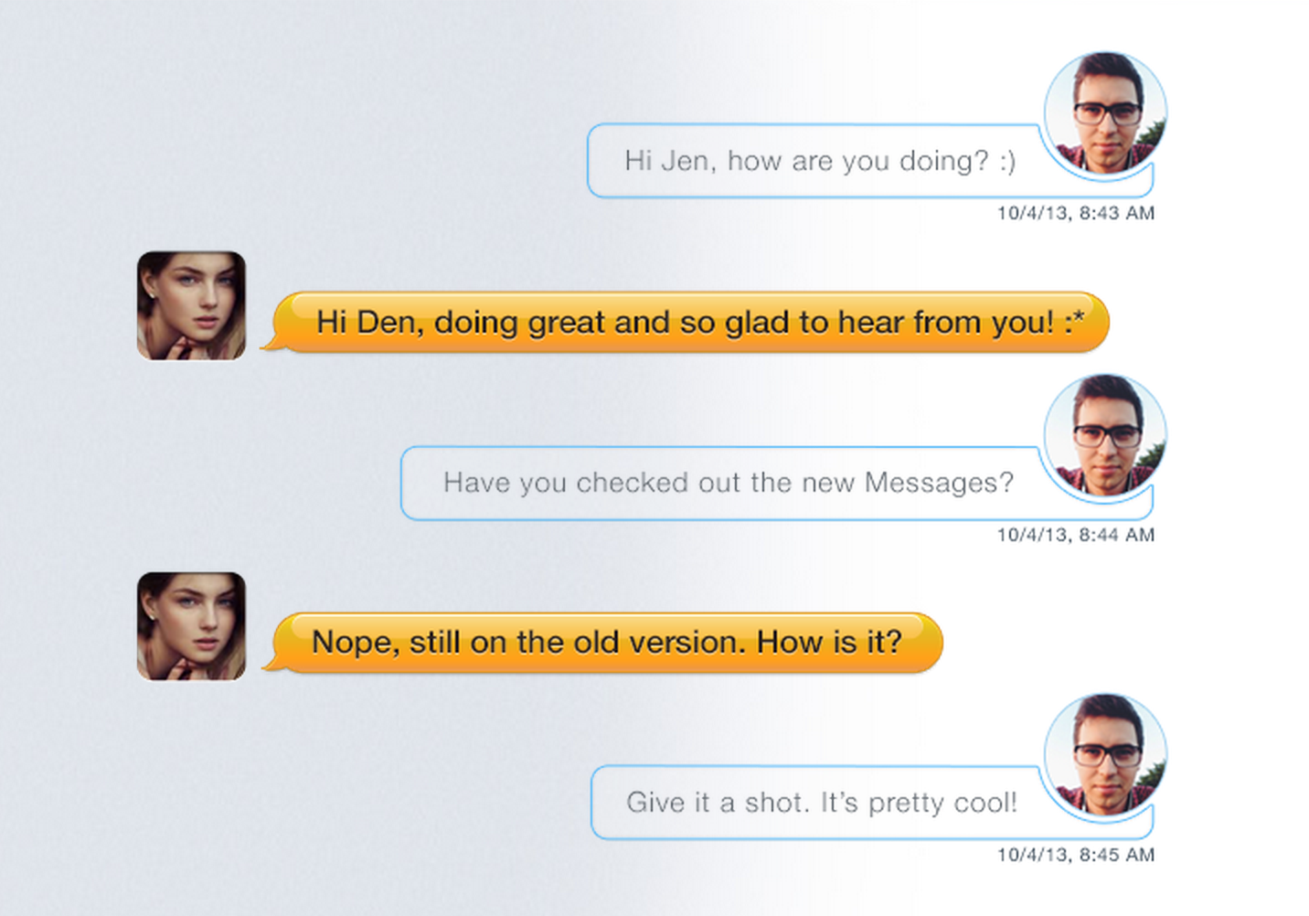 Concept imagines a much needed redesign of Apple's Messages app for OS ...