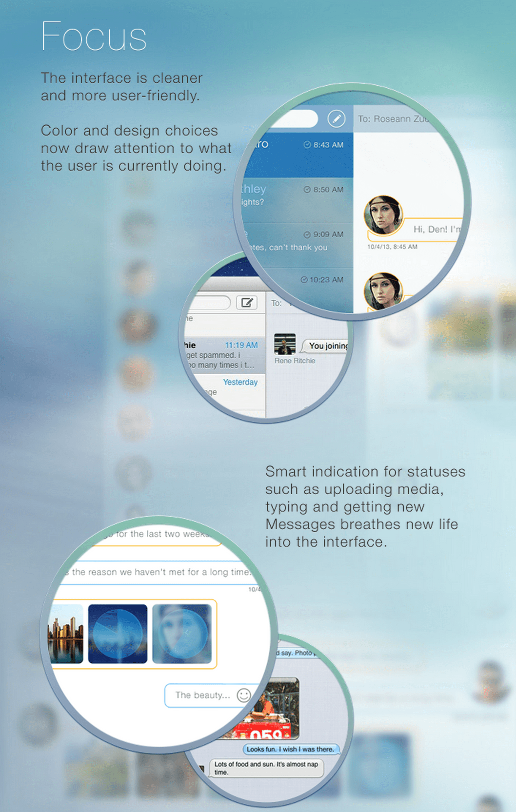 Concept imagines a much needed redesign of Apple's Messages app for OS ...