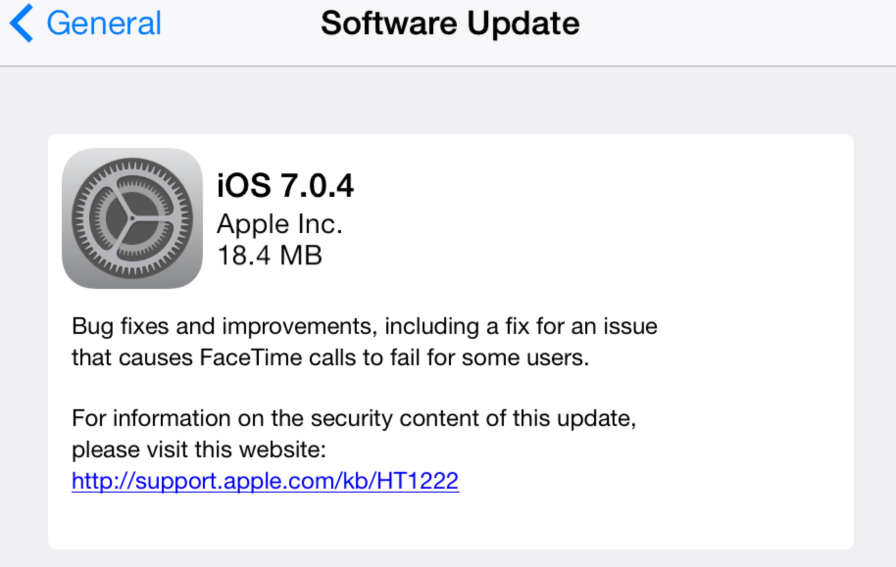 Apple releases iOS 7.0.4 & iOS 6.1.5 with FaceTime bug fix - 9to5Mac