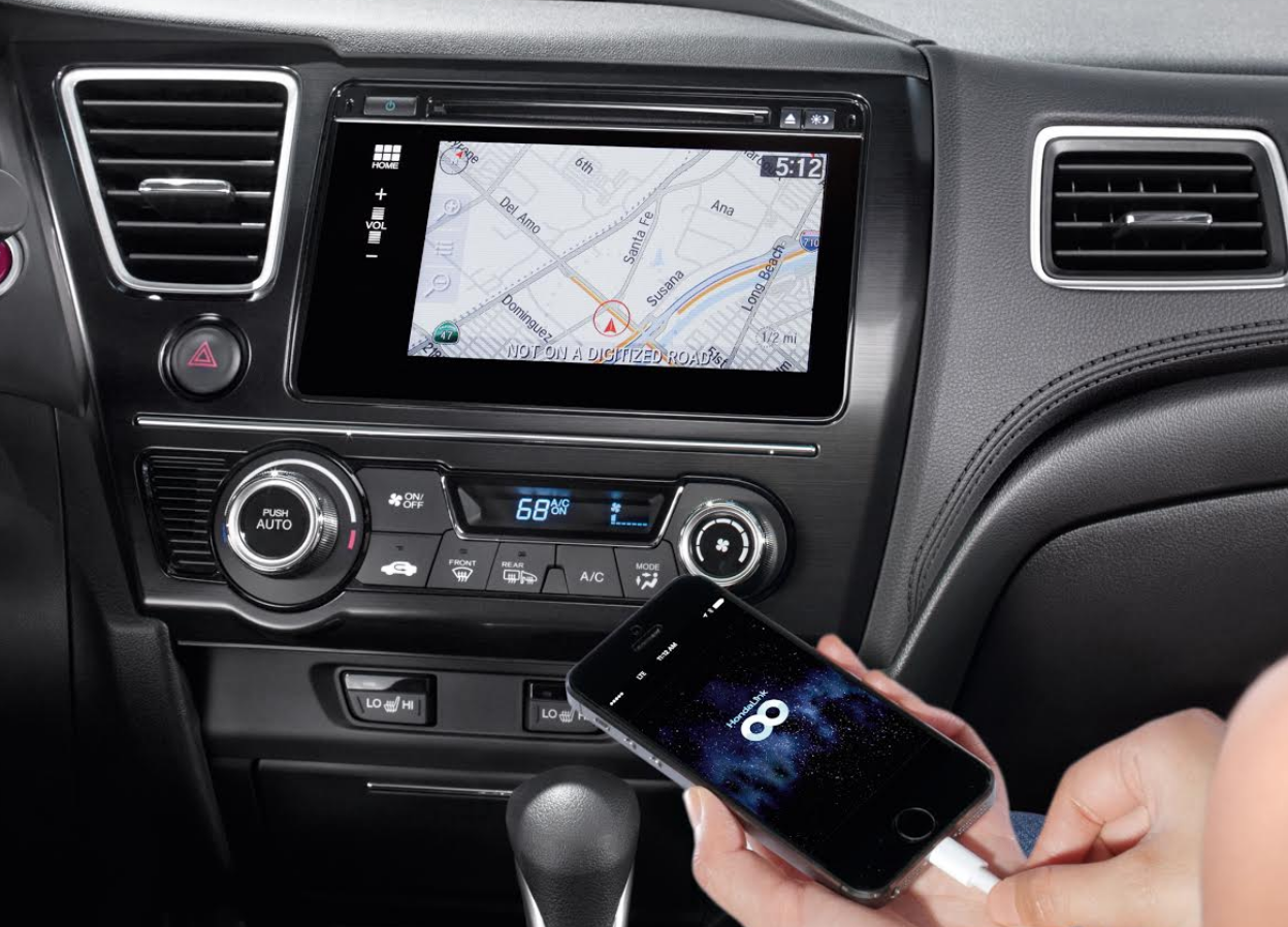 Honda integrates iPhone w/ 2014 Civic touchscreen in first steps ...