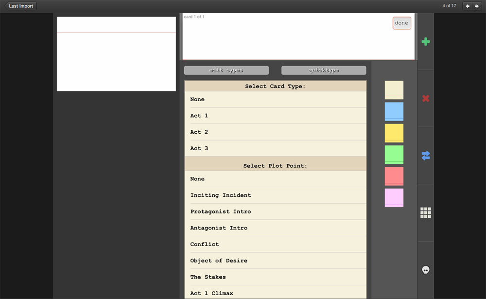 Review: StorySkeleton, an iPad story-planning app and Scrivener ...