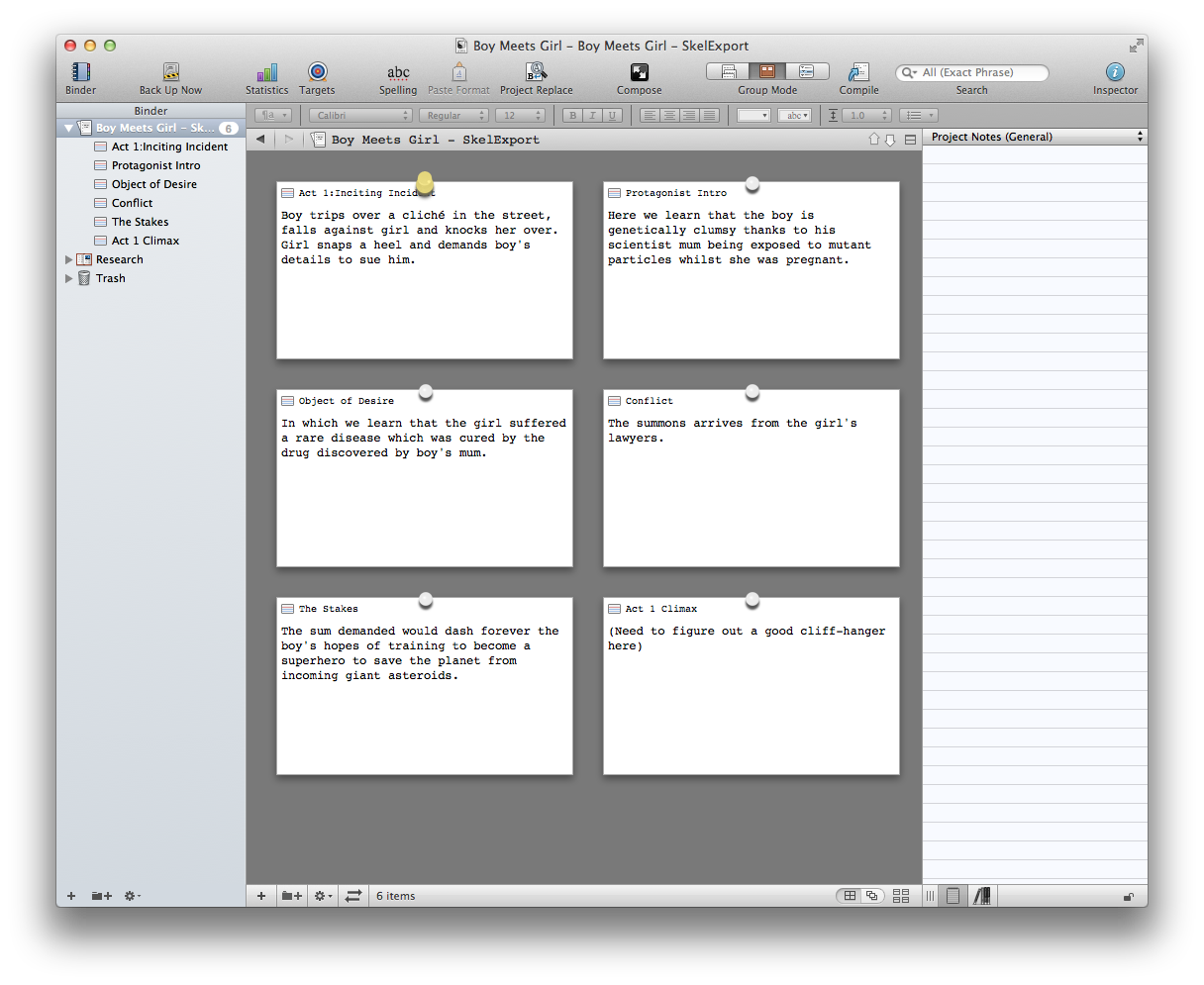Review: StorySkeleton, an iPad story-planning app and Scrivener ...