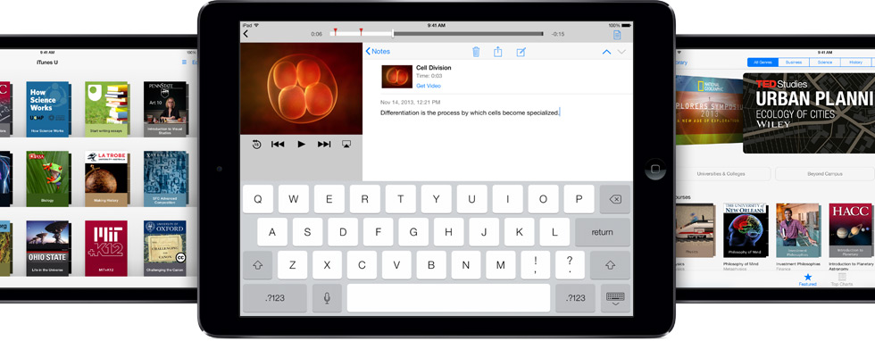 Apple’s iBooks Textbooks & iTunes U Course Manager hit new markets in ...