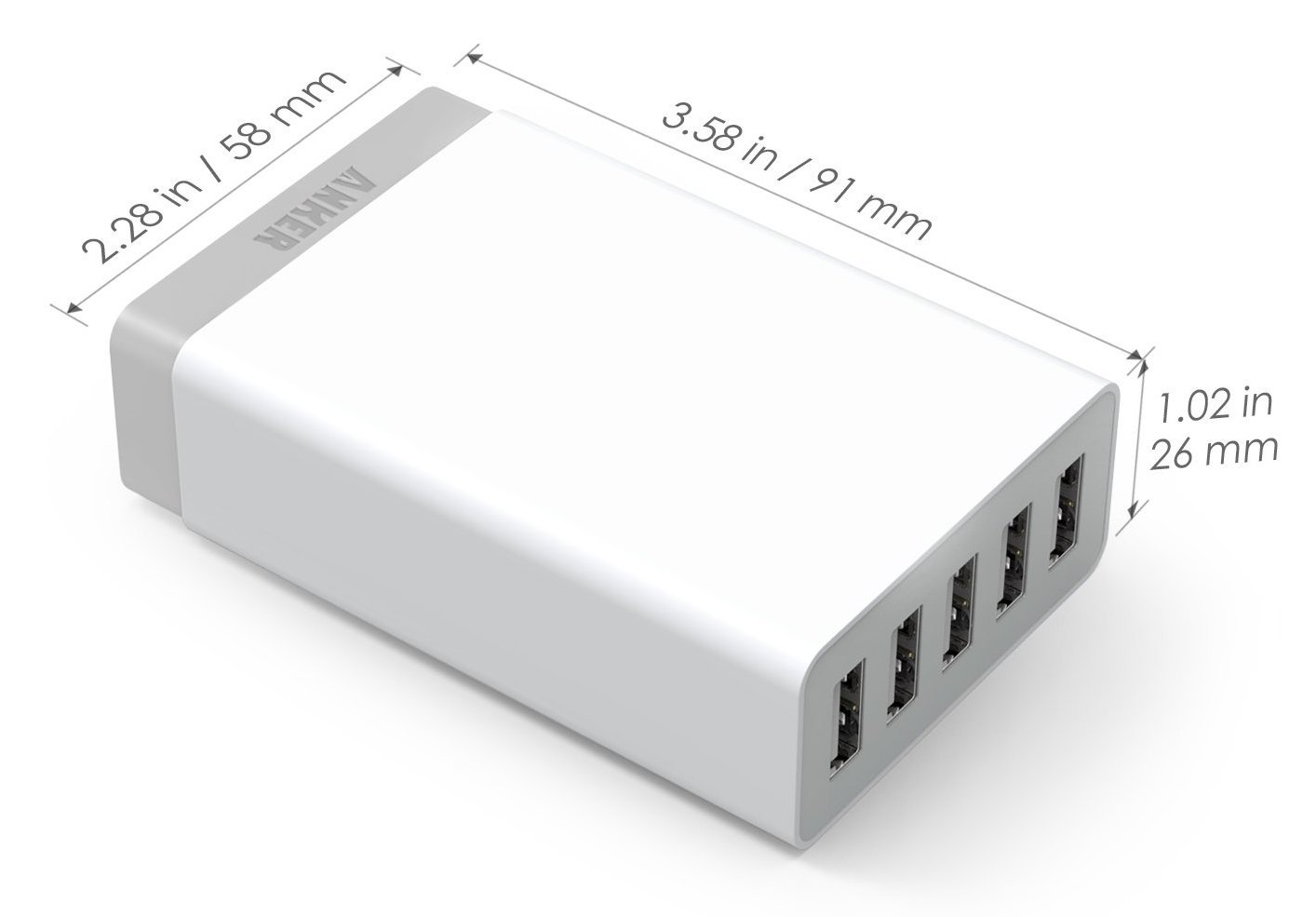 Review: Anker IQ 40W 5-port smart USB adapter is the last power source ...