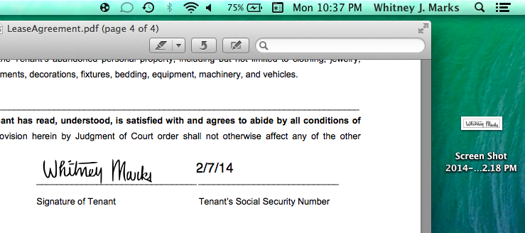 How-to: Use Preview to put signatures on PDF's, Pages Documents, and ...