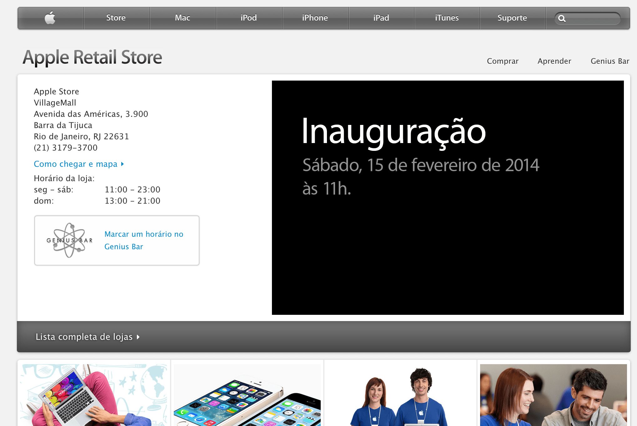 Apple announces first Apple Store in Brazil to open on February 15th ...