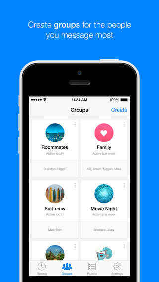 Facebook Messenger updated to version 4.0 with groups and message ...