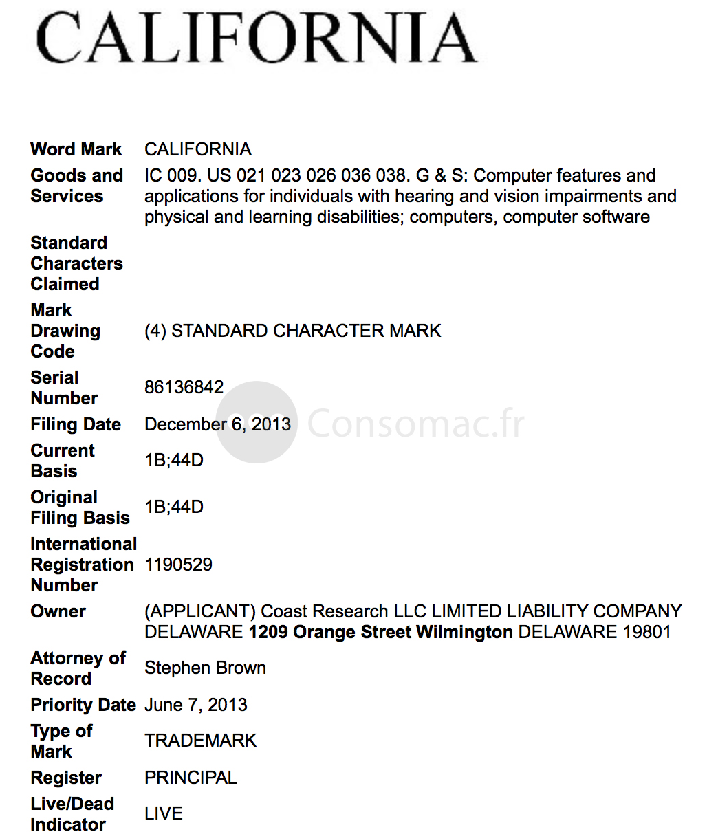Trademark filings might show future OS X names: Yosemite, Redwood ...