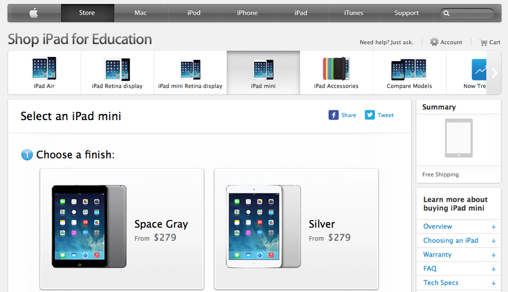 Apple extends education pricing to iPad, offering discounts of $20-30 ...