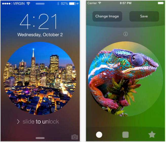 Mini-review: Lockscreen Wallpaper Designer, the simple iPhone app for ...