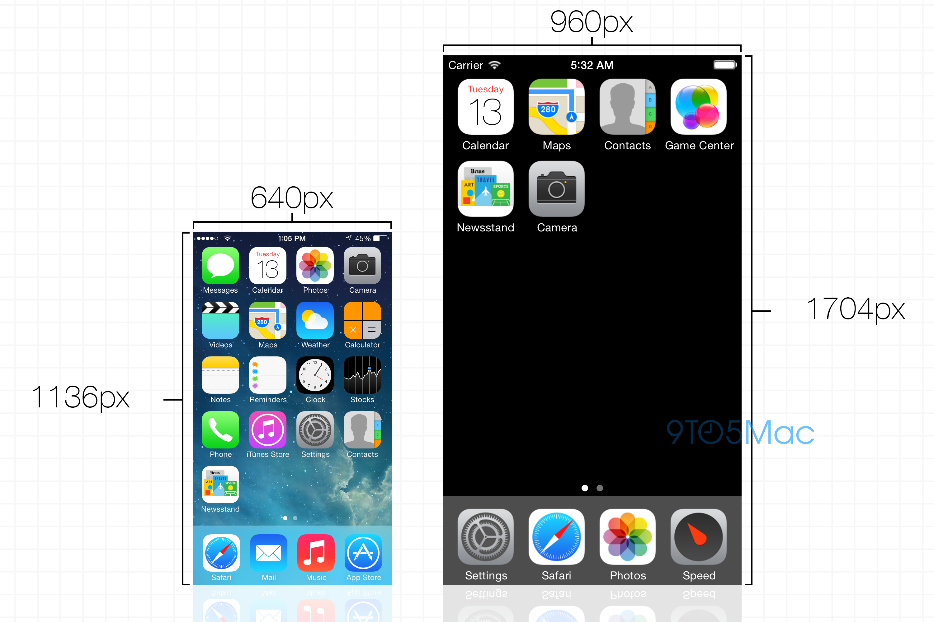 iPhone 6 with larger, sharper 1704 x 960 resolution screen in testing ...