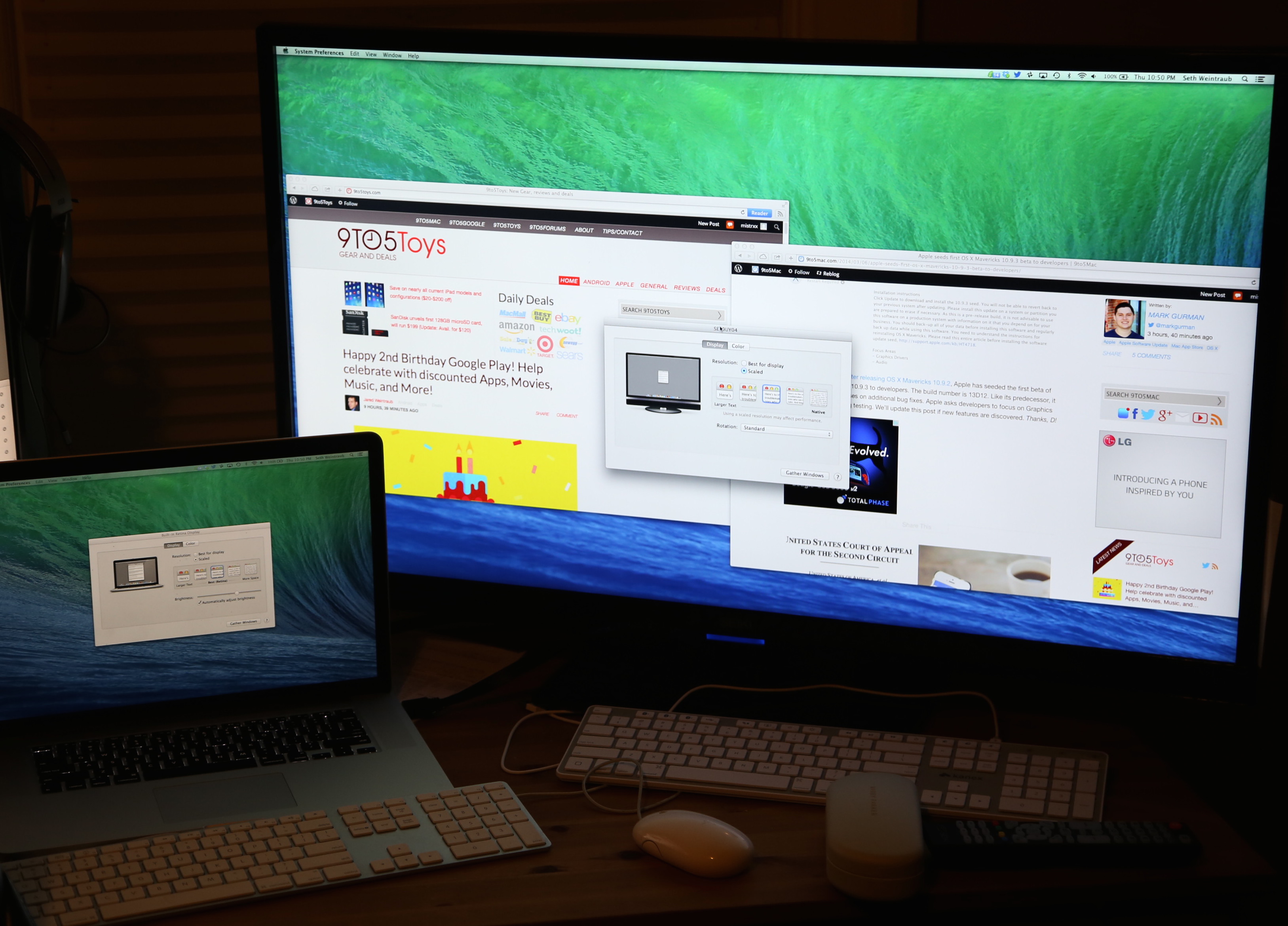 OS X Mavericks 10.9.3 release nears with bolstered 4K display support ...