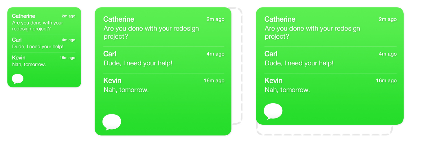 iOS 8 concept revamps homescreen icons with widget functionality - 9to5Mac