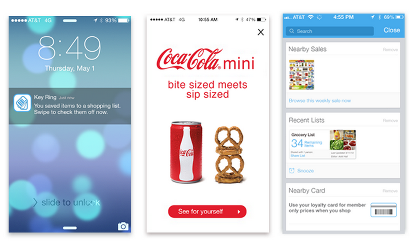 Gannett’s popular Key Ring reward cards app adds inMarket’s M2M iBeacon ...