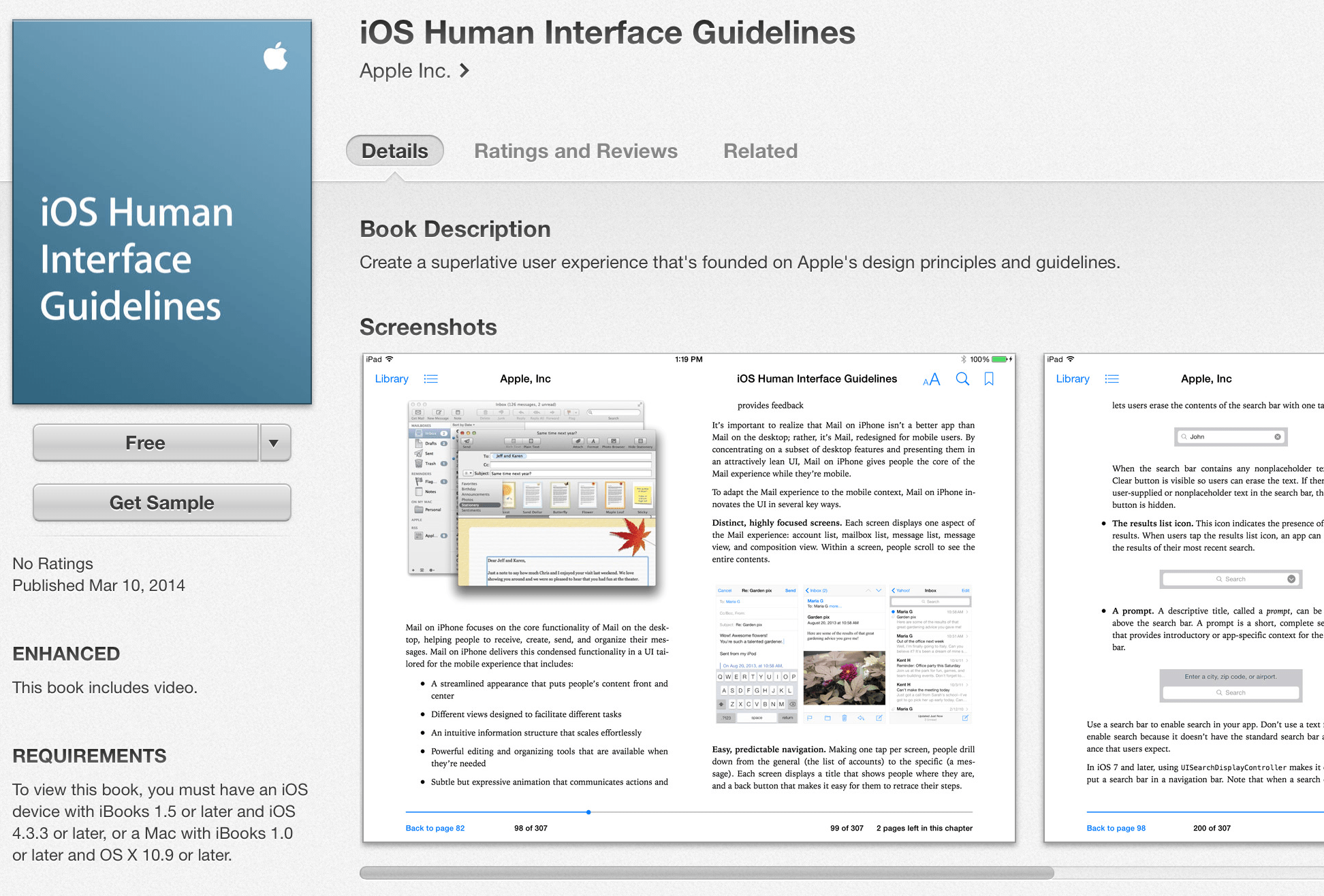 Apple adds iOS Developer interface design guidelines book to iBooks ...