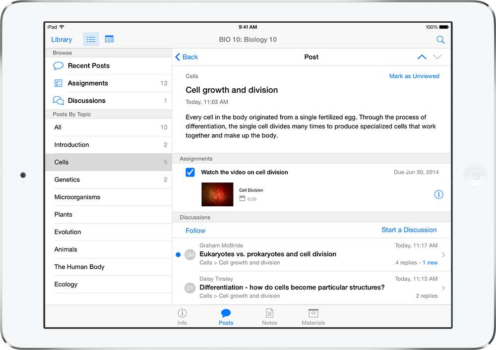 Apple announces iTunes U update with iPad Course Creation, Student ...