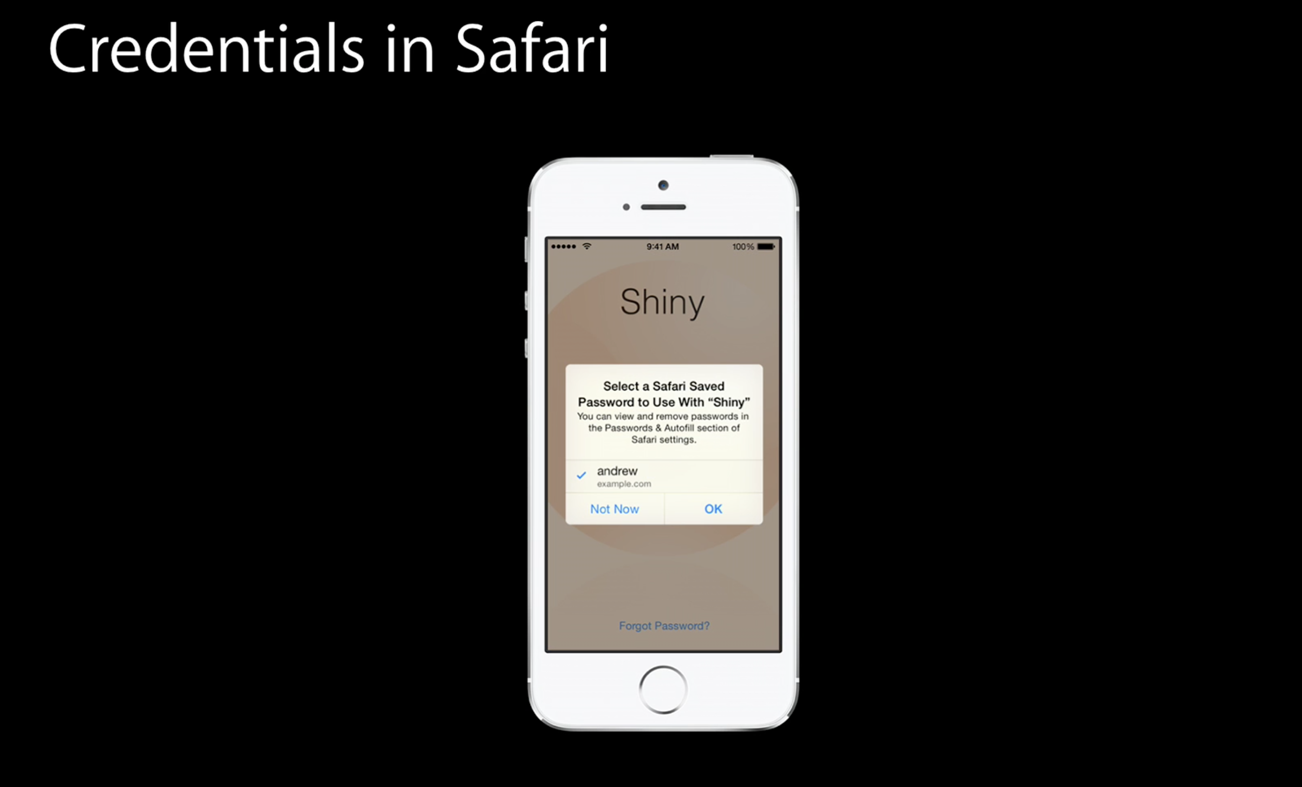 iOS 8 lets apps access Safari AutoFill credentials for quick & easy ...