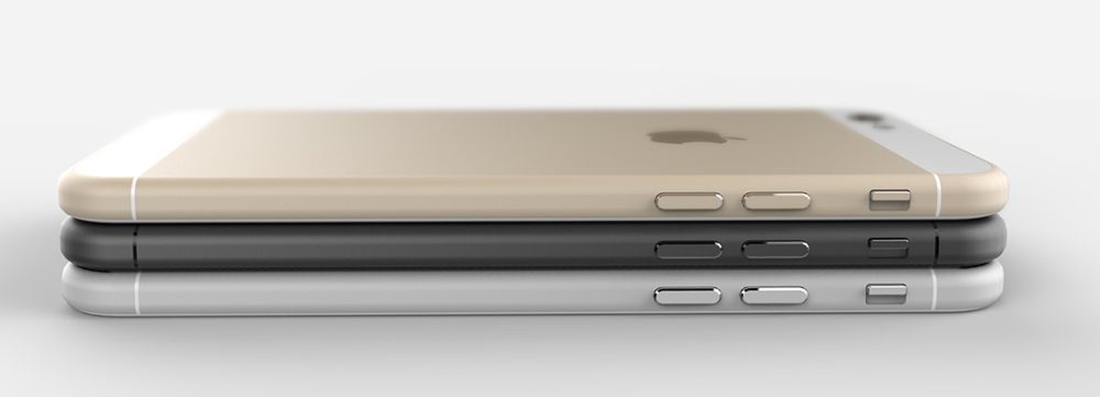 Latest iPhone 6 renders compare potential gold, space gray, and silver ...