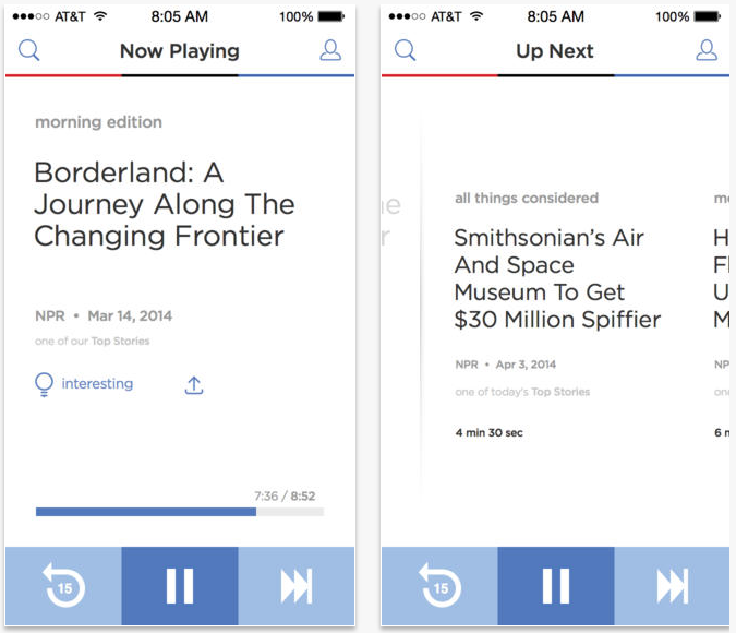 NPR One app arrives on iPhone with curated public radio streams - 9to5Mac