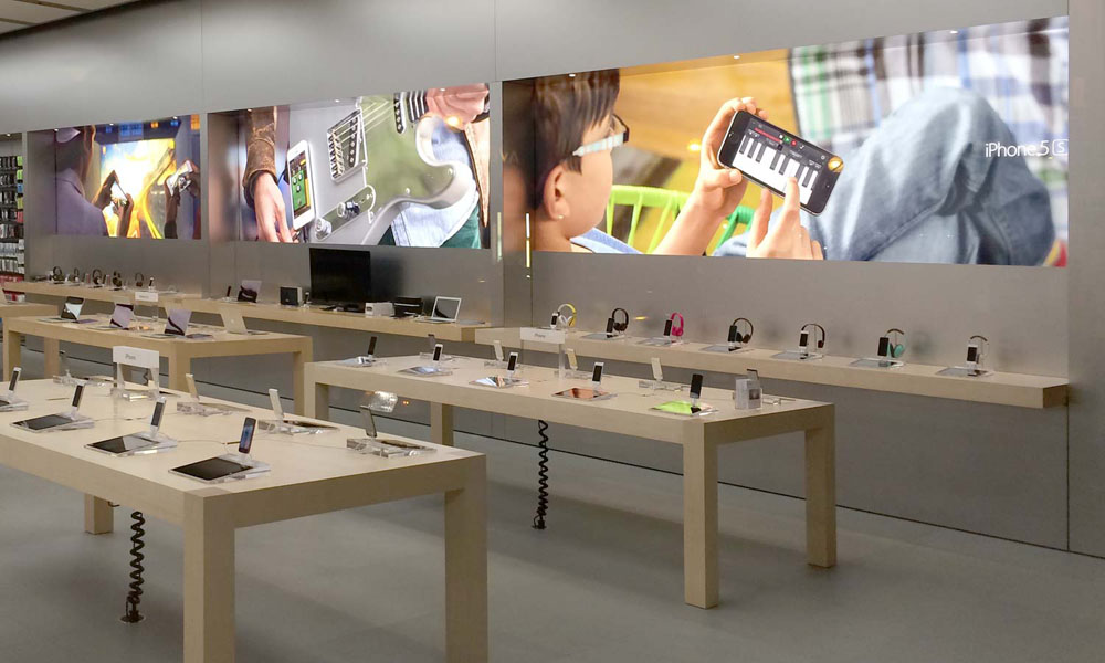 Apple Store visuals revamped with inspiration from recent TV campaigns ...