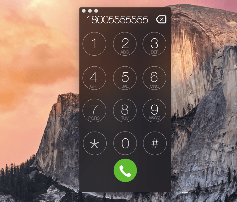 Continuity Keypad adds a dialer to OS X Yosemite for iPhone Handoff ...