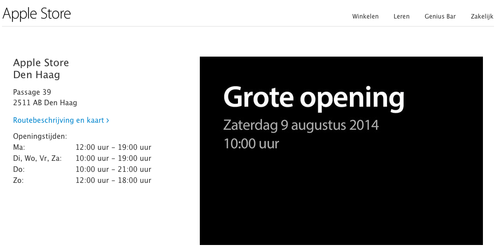 Apple's third Dutch store opening in The Hague on Saturday - 9to5Mac