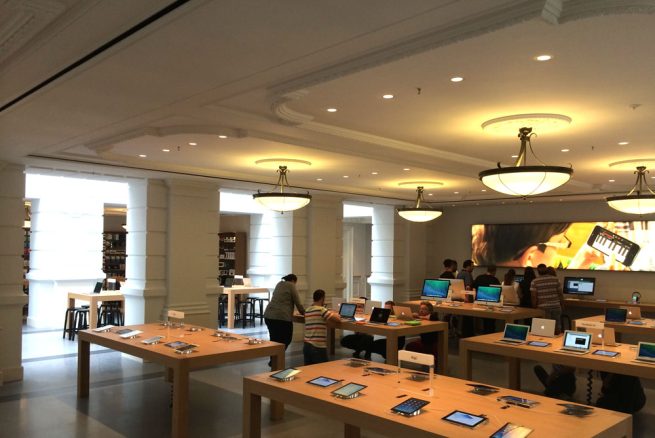 Take a sneak peek inside the latest Apple Store ahead of tomorrow's ...