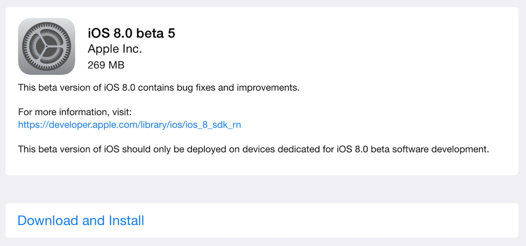 Apple releases iOS 8 beta 5 to developers with Health enhancements, UI ...