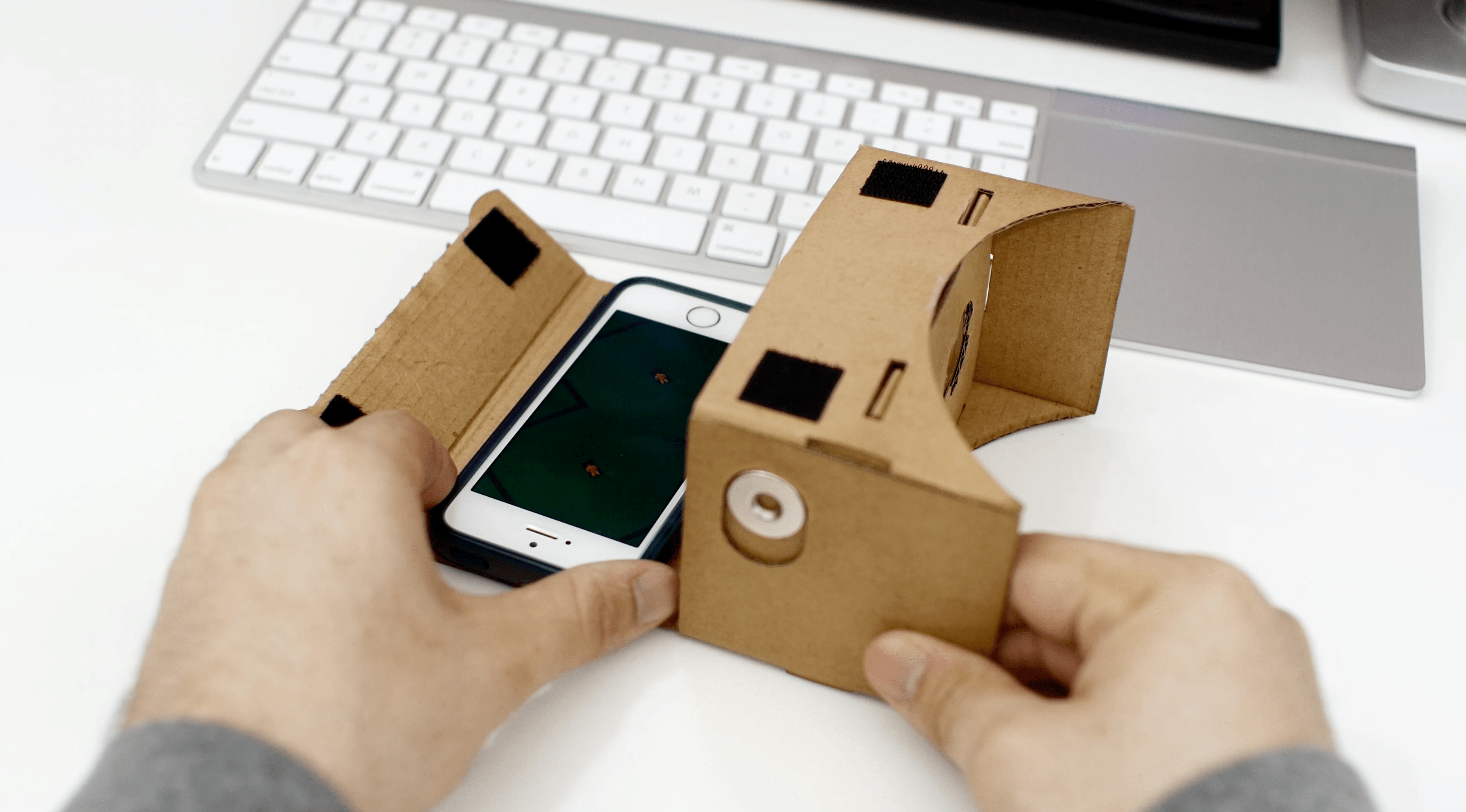 Makeshift Apple VR headset: How to use Google Cardboard with an iPhone ...