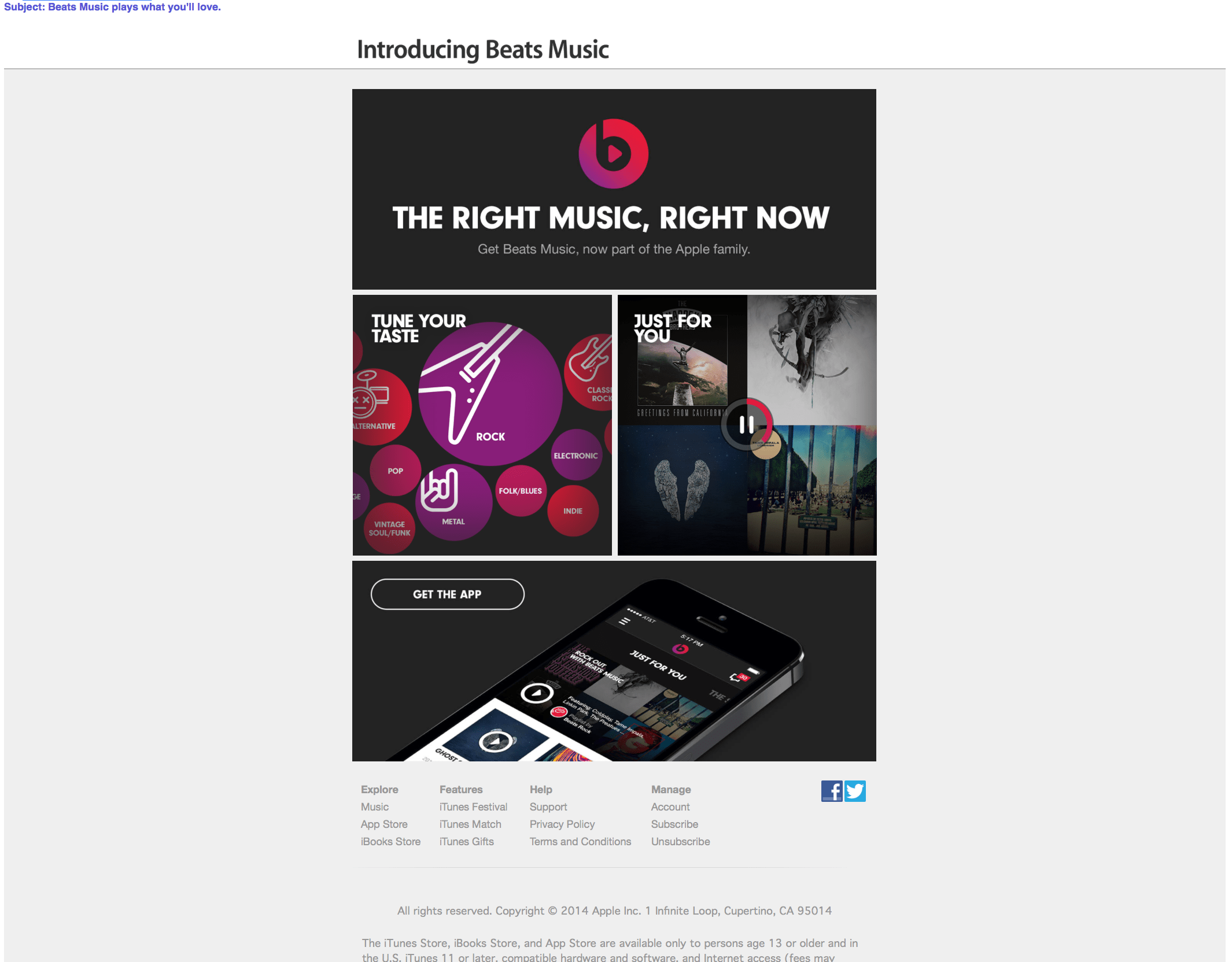 Apple pushing Beats Music app via email to iTunes customers - 9to5Mac