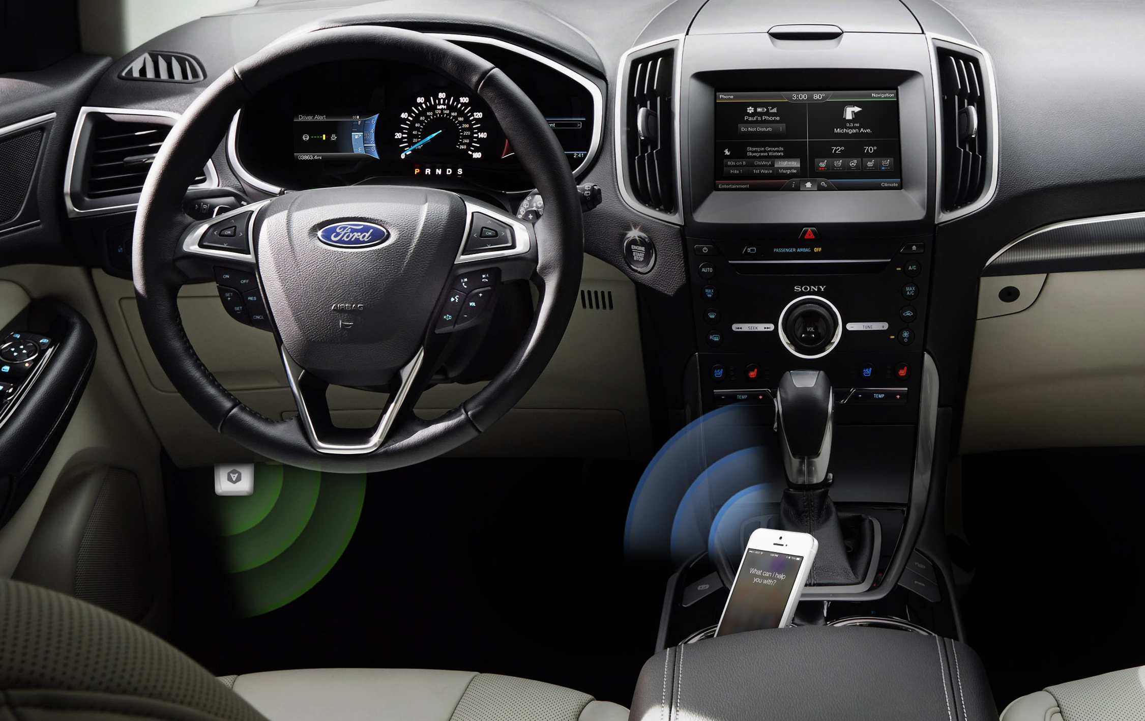 Smart driving assistant Automatic partnering with Ford Motors through ...
