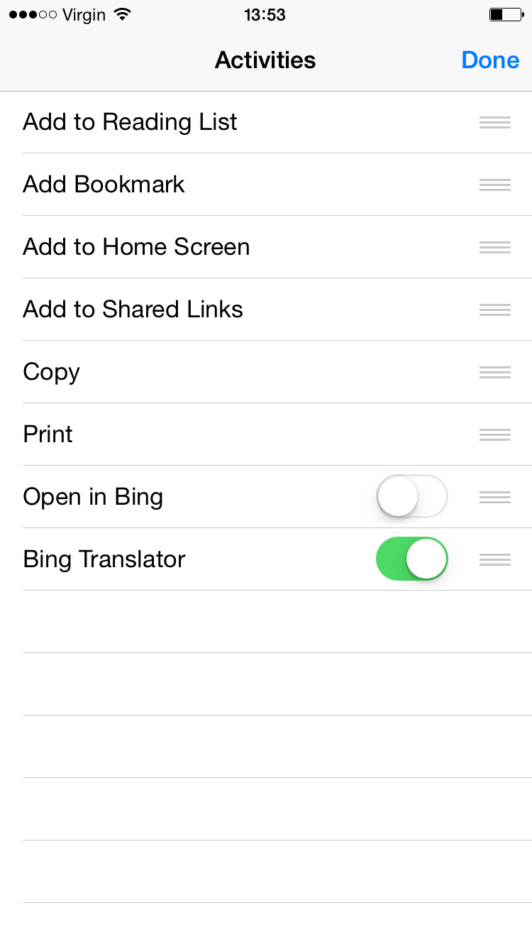 As shown at WWDC, Bing Search app brings translation extension to ...