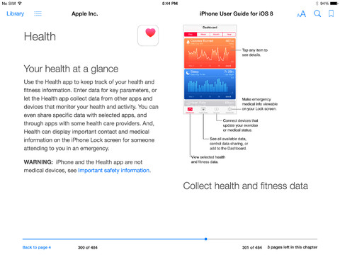 Apple's official iPhone and iPad User Guide for iOS 8 now available on ...