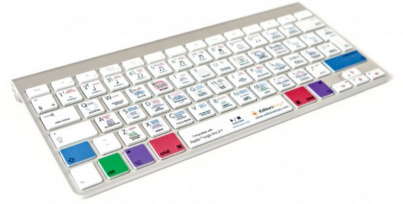 Review: Apple wireless keyboard for Logic Pro X from EditorsKeys - 9to5Mac