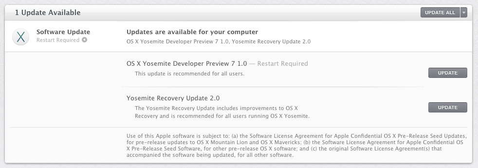 Apple releases OS X Yosemite Developer Preview 7 - 9to5Mac