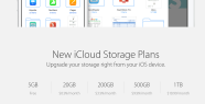 Apple Finalizes ICloud Storage Pricing 200 GB For 4 month 1 TB For Apple Finalizes ICloud Storage Pricing 200 GB For 4 month 1 TB For