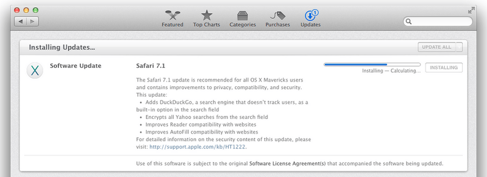 Apple releases Safari 7.1 for Mavericks w/ DuckDuckGo search engine ...