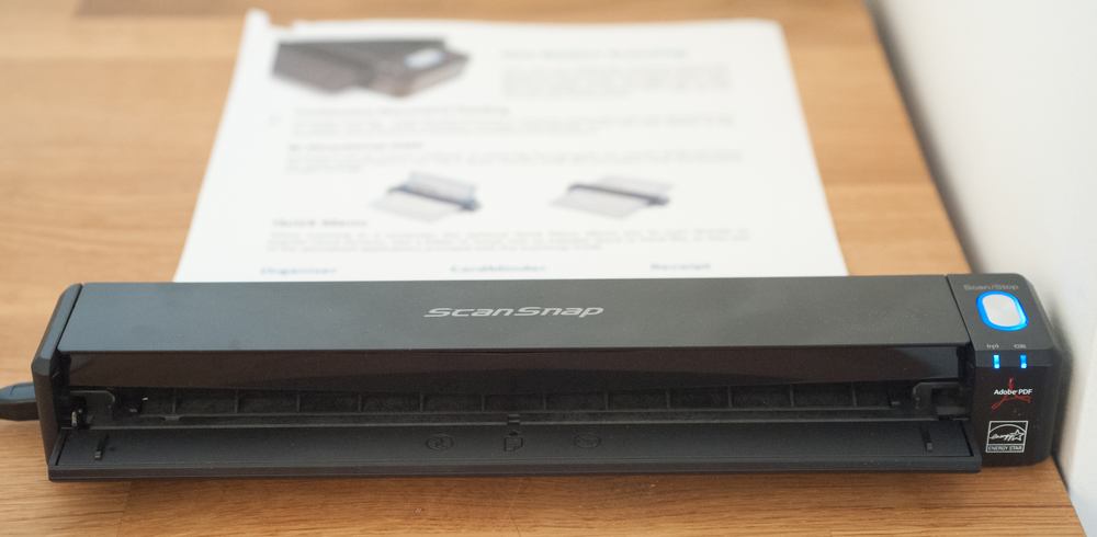 Review: Fujitsu ScanSnap iX100, a wireless ultra-compact portable ...