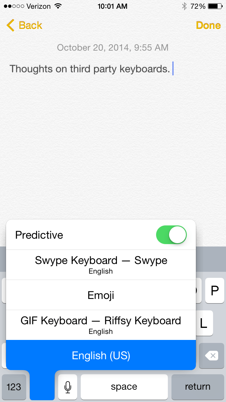 iOS 8 How-to: Set up and customize third-party keyboards - 9to5Mac
