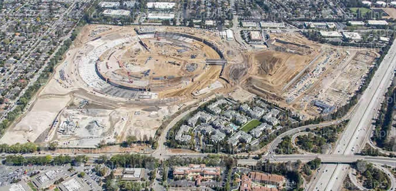 Apple & Cupertino share official updated aerial image of Campus 2 progress - 9to5Mac