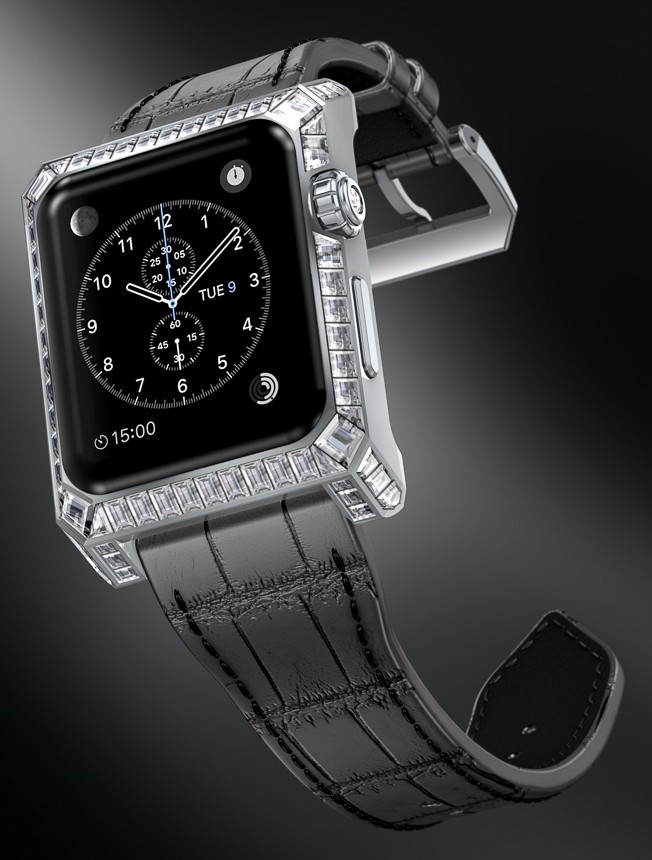 One luxury watchmaker is already planning to bling out your Apple Watch ...